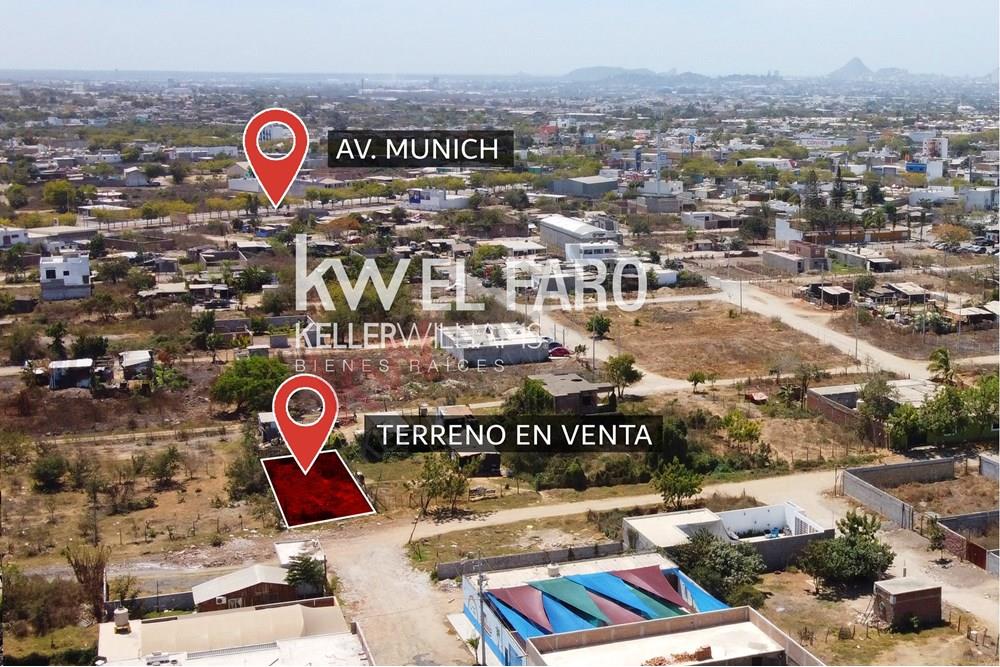 Land for sale on Mazatlán Street in Jaripillo neighborhood with an area ...